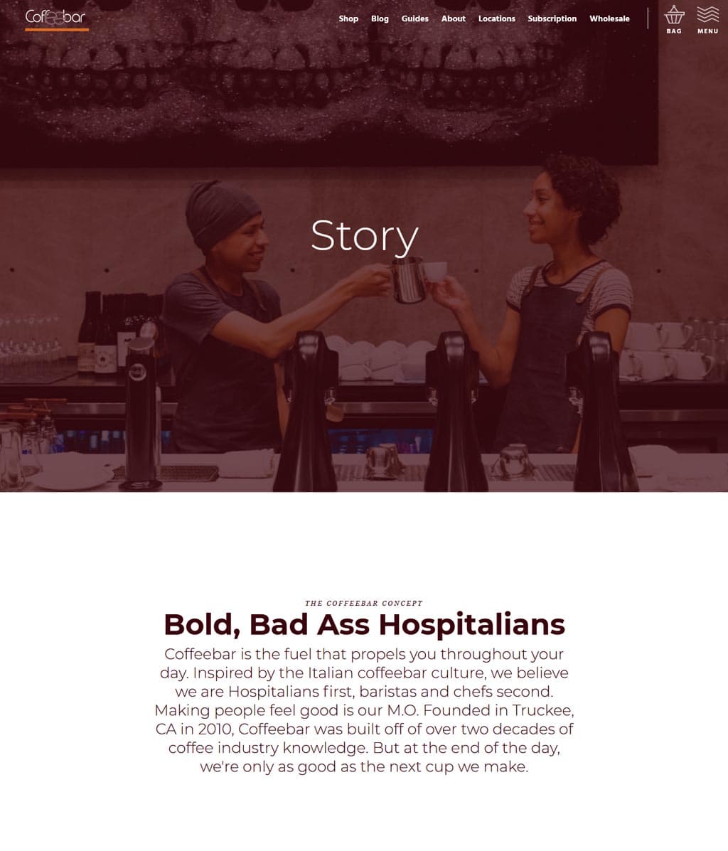 Best Coffee Shop & Cafe Websites For Design Inspiration