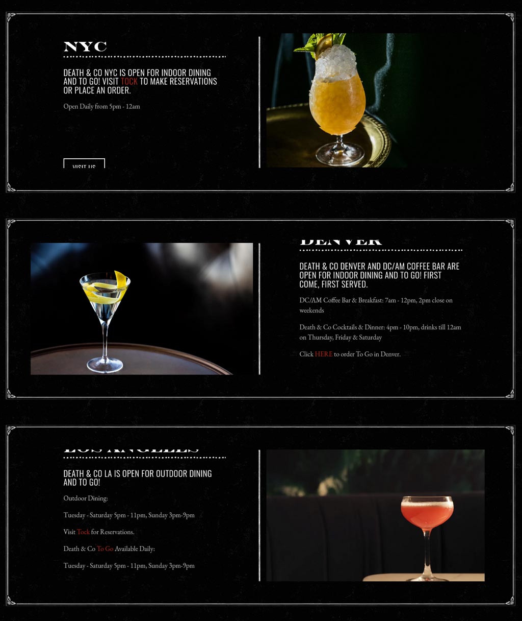 Best Bar Website Examples: Design Inspiration & Ideas