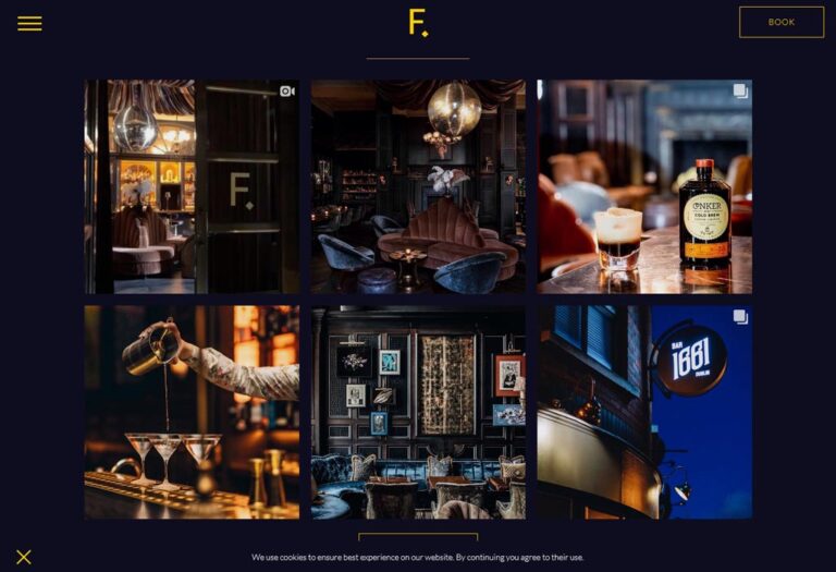Best Bar Website Examples: Design Inspiration & Ideas