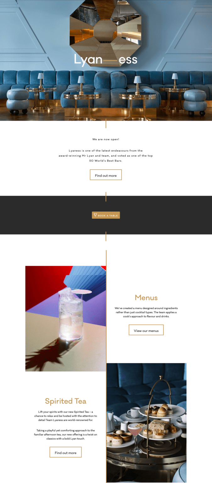 Best Bar Website Examples: Design Inspiration & Ideas