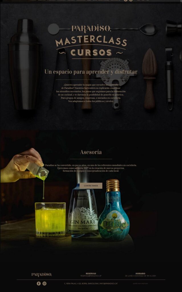 Best Bar Website Examples: Design Inspiration & Ideas