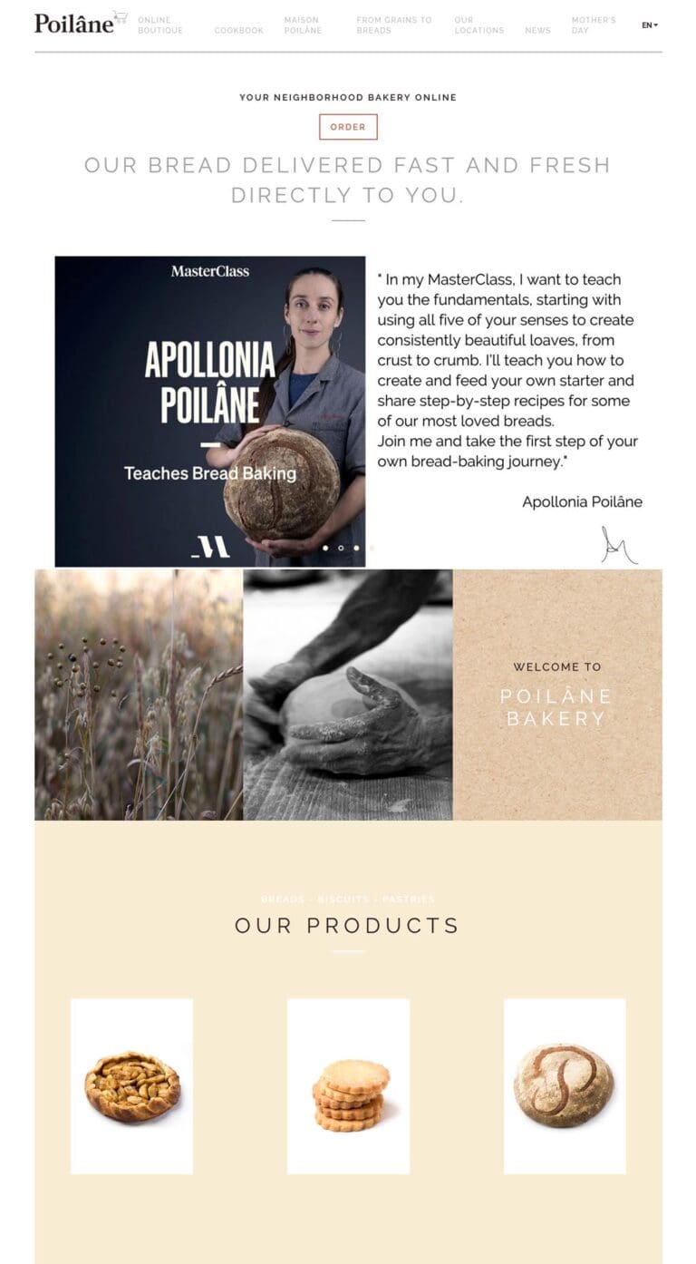 26 Best Bakery & Pastry Shop Website Examples (Ideas & Inspiration)