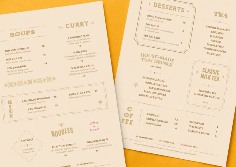 35 Creative Restaurant Branding & Design Examples
