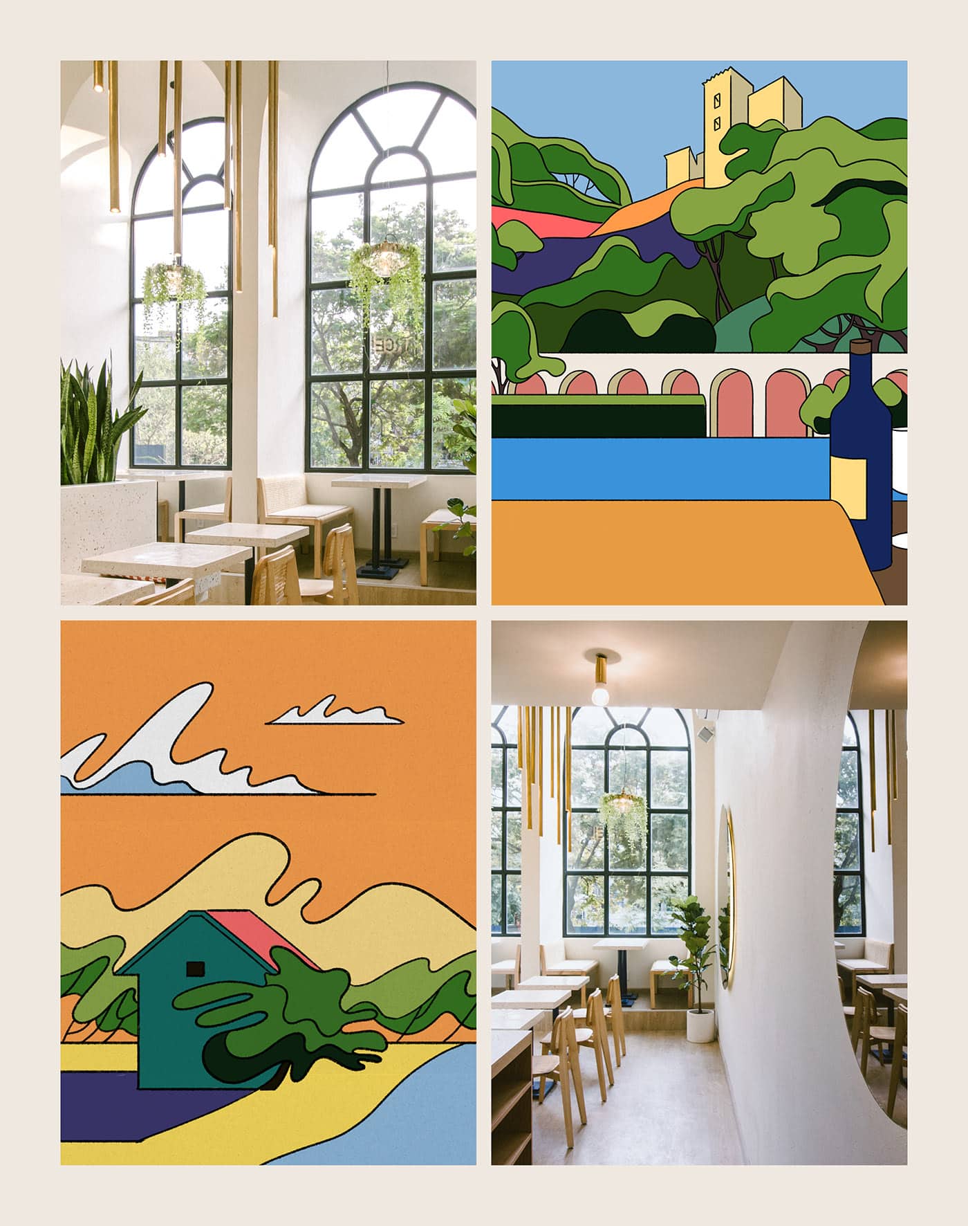 13 Creative Restaurant Interior Design Examples